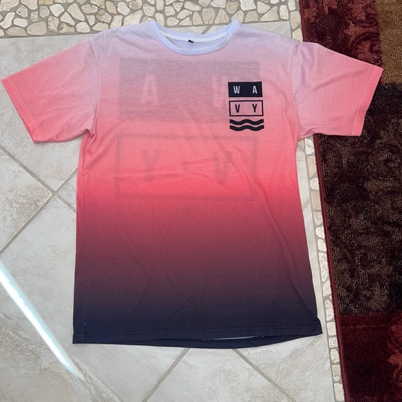 WAVY | Shirts | Wavy Color Fading Tshirt | Poshmark